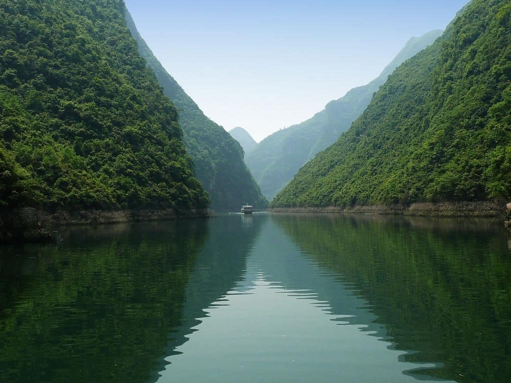 Jangtsekiang, längster Fluss Asiens (Bild Cornerstone Pixelio ...