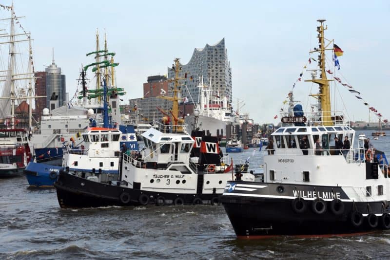 1,3 Millionen Besucher feierten das größte Hafenfest der Welt ...