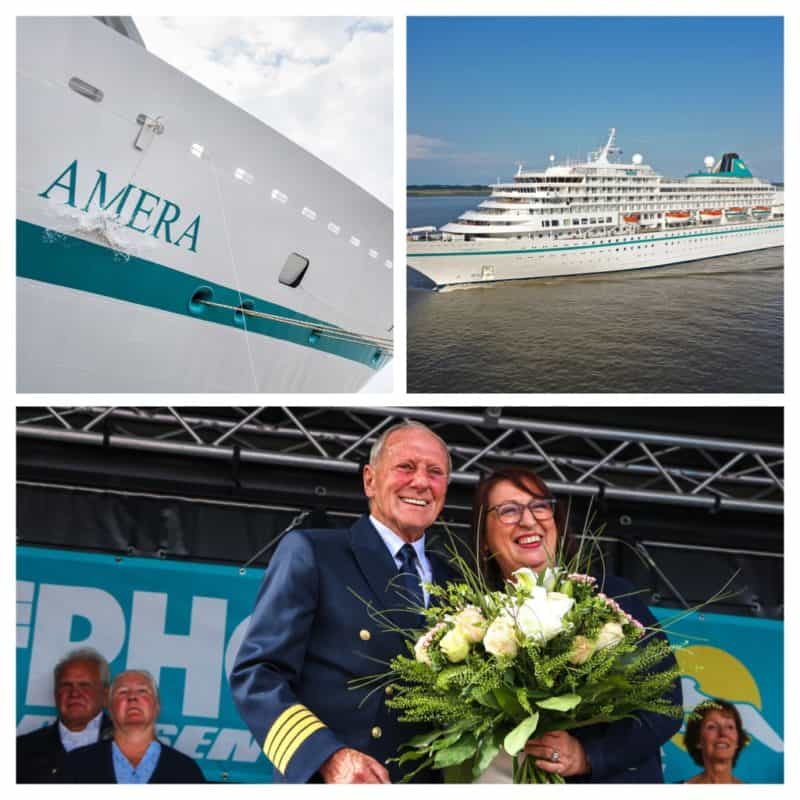 Die Prinzessin ist getauft – Phoenix Familie heisst die MS Amera ...