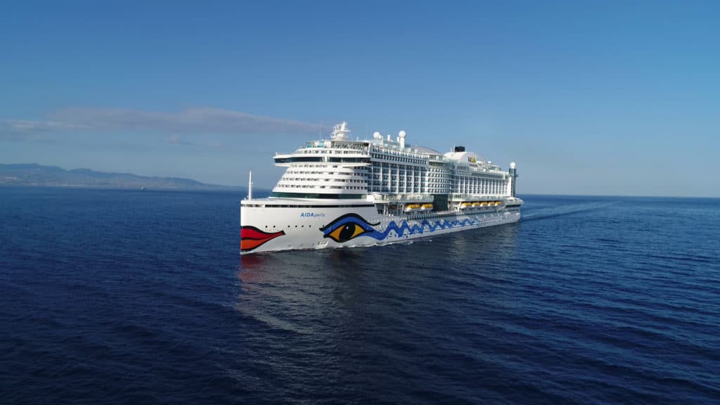 AIDA Perla wird 2020 als erstes Schiff mit Lithium-Ionen-Batterien von ...