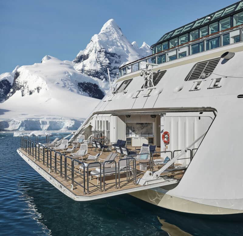 Silversea Endeavour bietet das beste Platz-/Gästeverhältnis für ...